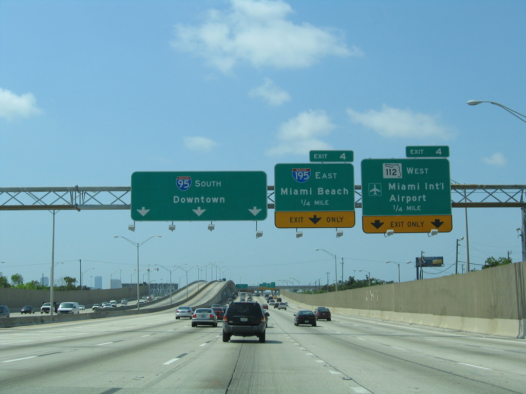 Interstate 95 Fort Lauderdale to Miami - South Archive - AARoads
