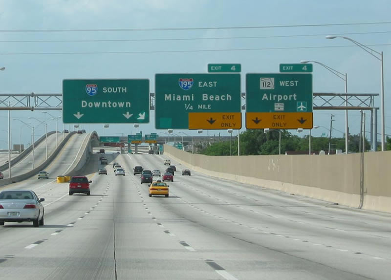 Interstate 95 Fort Lauderdale to Miami – South | AARoads Archive